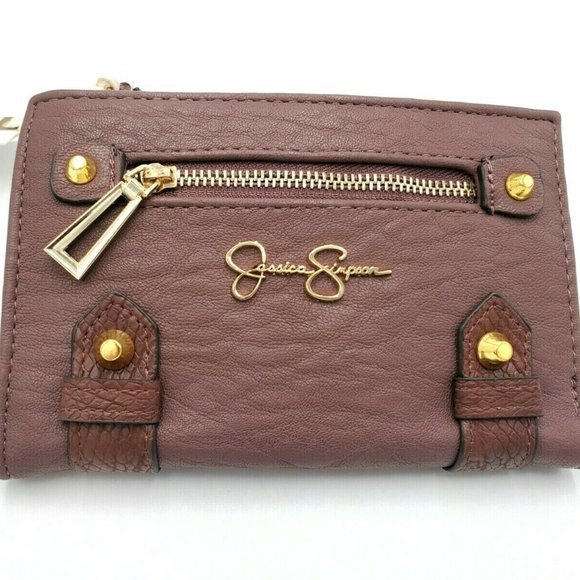 Jessica Simpson | Bags | Jessica Simpson Tatiana Dusty Plum Wallet ...